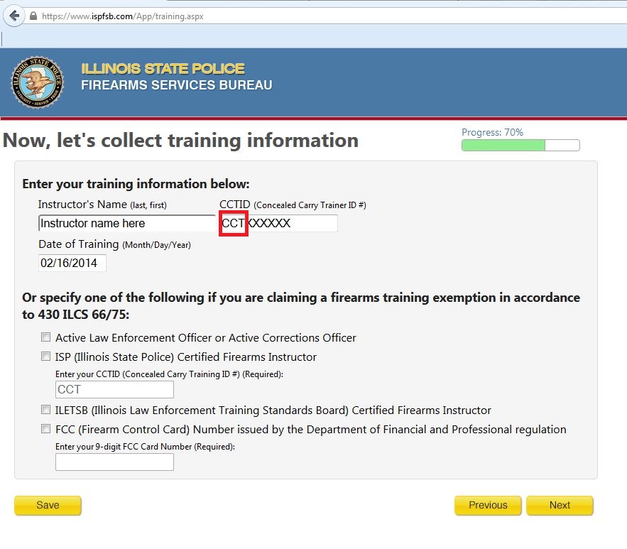 New Application Process. CCTID - Illinois Concealed Carry Licensing ...