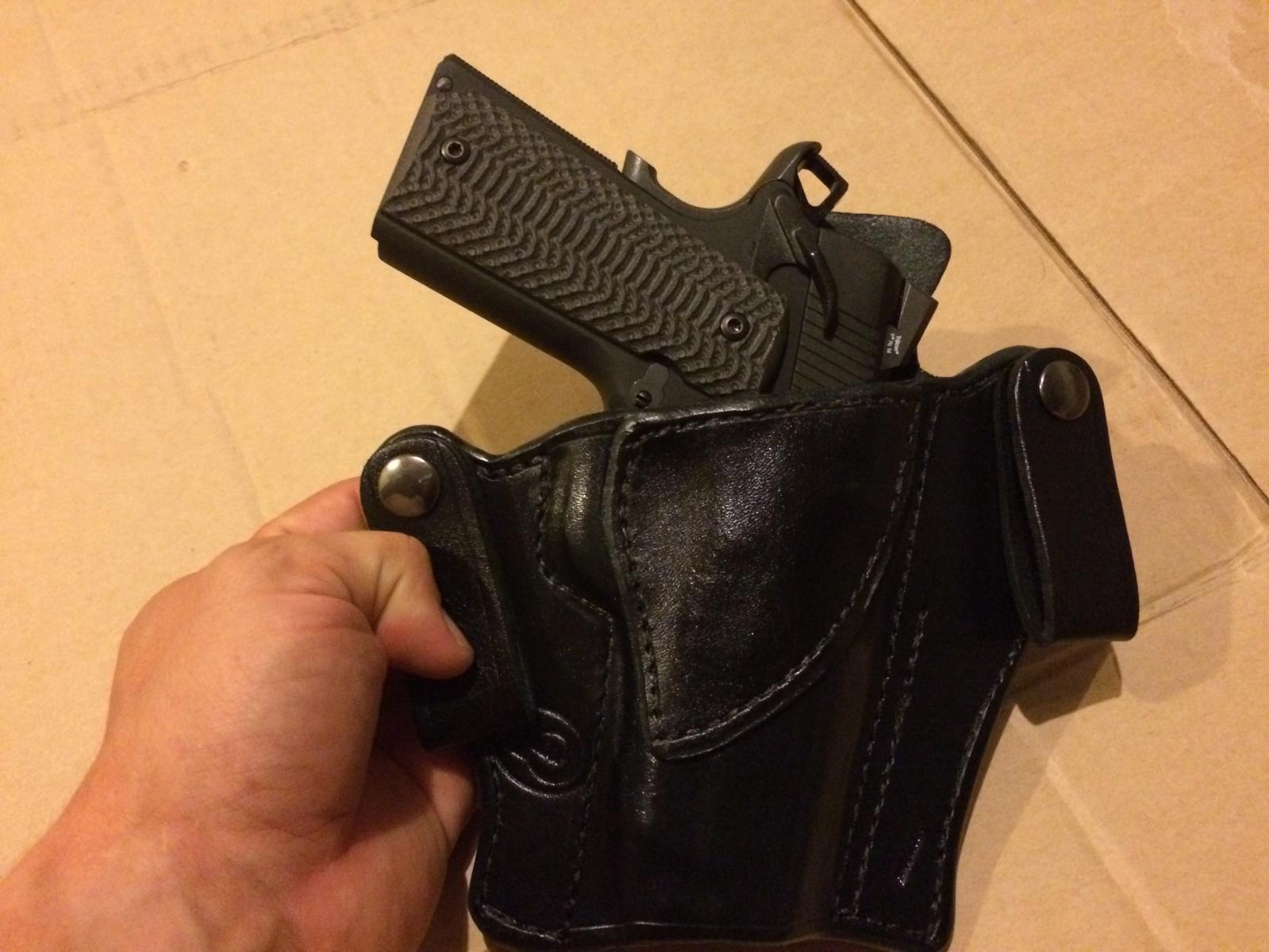 Springfield Champion Operator/Winthrop Holster/EZ Grips review - Gear ...