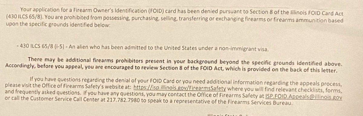 Brother in law received this in the mail, anything we can do ...