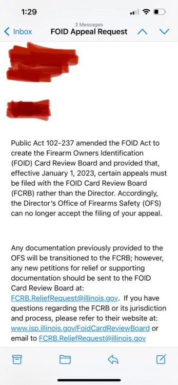 FOID Denial and Appeal for Greater Than 5 Years Mental Health ...