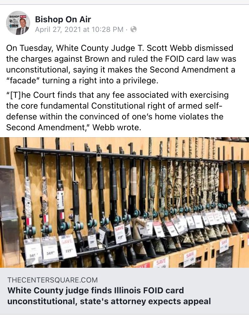 Accuracy Firearms, et al v Pritzker - Effingham Co - Gun/Mag Ban - Att ...