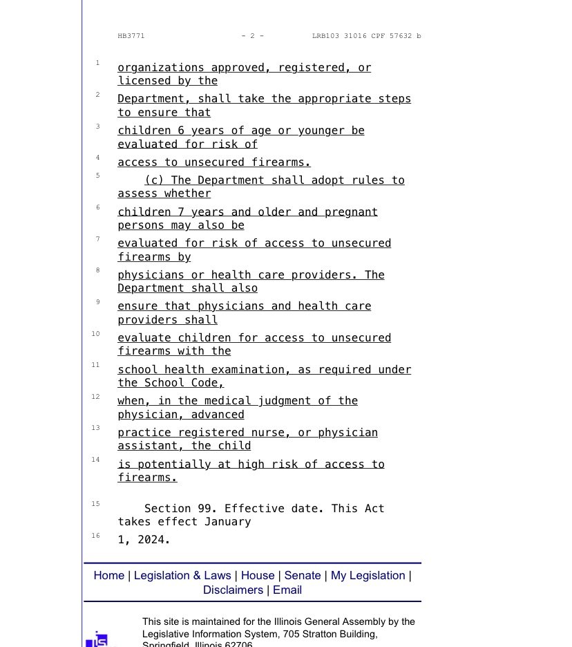 103rd General Assembly Bills & Resolutions - Illinois Politics ...