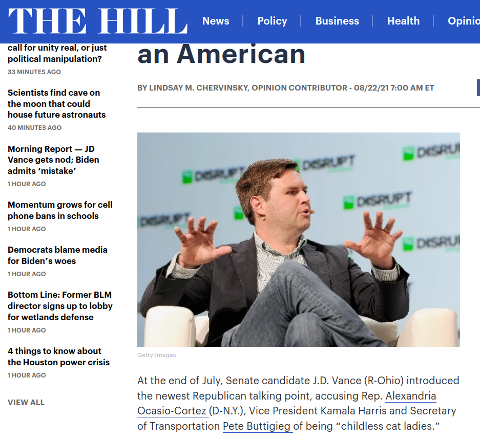J.D. Vance Voices Opposition to Senate Gun Reform Framework (6/16/2022 ...