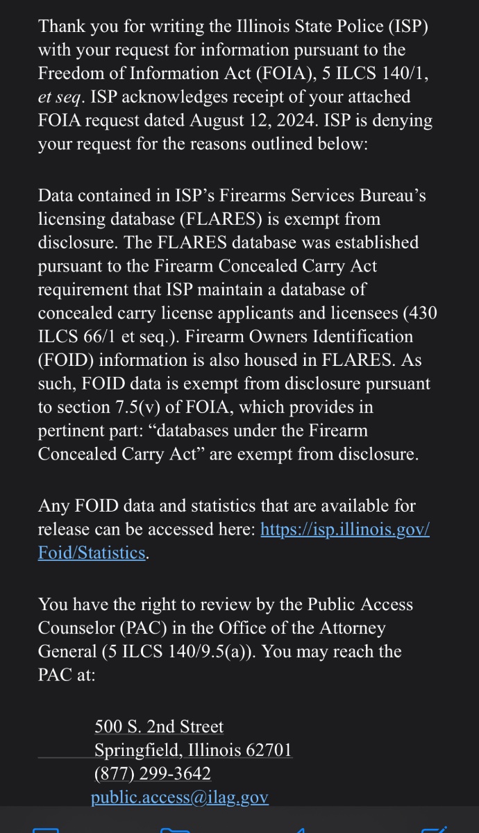 ISP Press Release: FOCUSED FIREARM ENFORCEMENT DETAILS - Illinois ...
