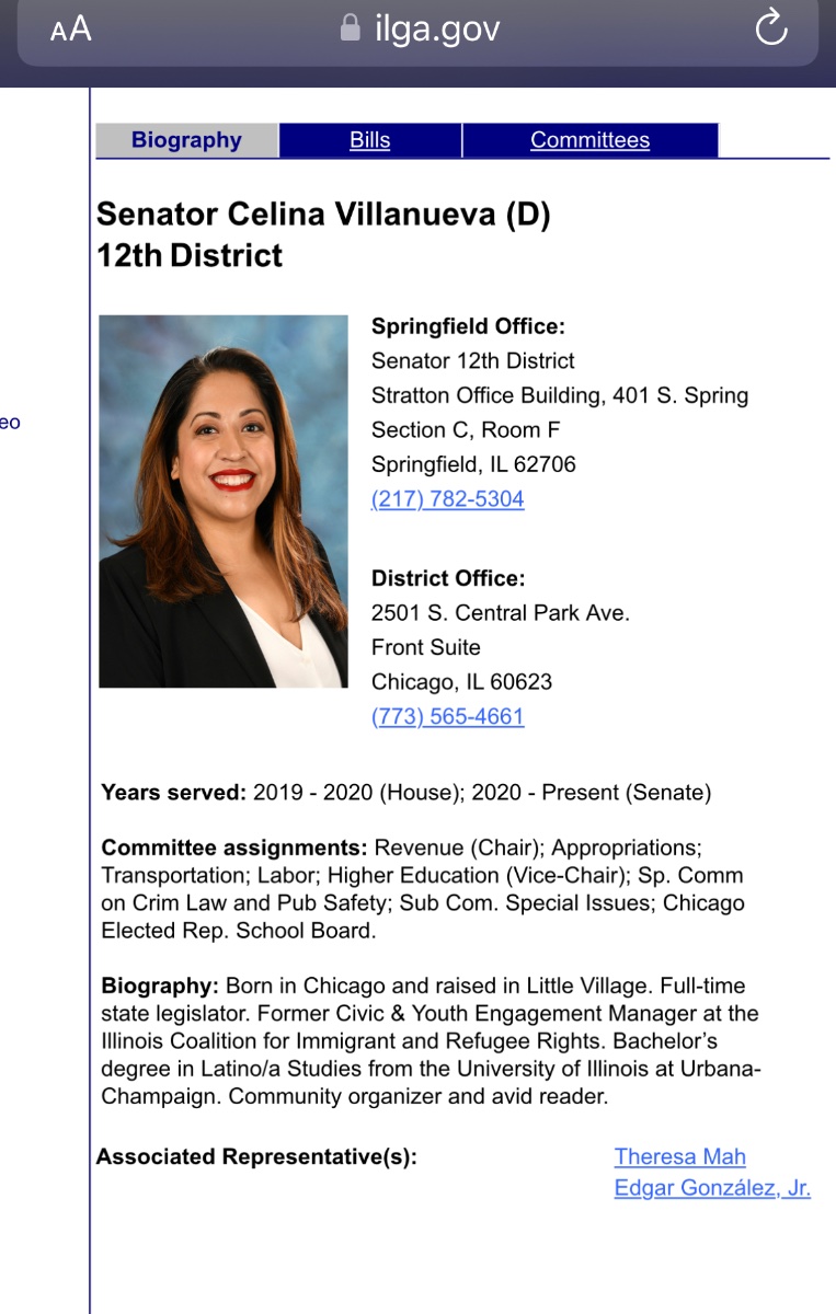 Emergency Call to Action 1/6/2025! Phone Calls Needed! - Illinois ...